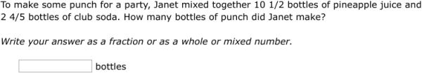 IXL - Add and subtract mixed numbers: word problems (Year 8 maths practice)