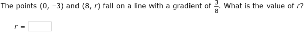 IXL - Find a missing coordinate using gradient (Year 11 maths practice)