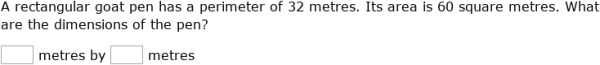 IXL - Area and perimeter of squares and rectangles: word problems (Year ...