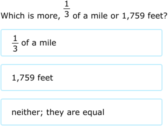 IXL - Compare and convert imperial units of length (Year 6 maths practice)