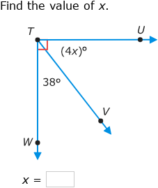 IXL - Write and solve equations using angle relationships (Year 9 maths ...