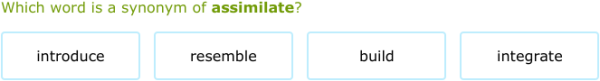 IXL - Choose the synonym (Year 9 English practice)