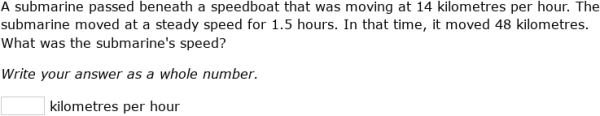 IXL - Calculate speed from time and distance (Year 7 science practice)
