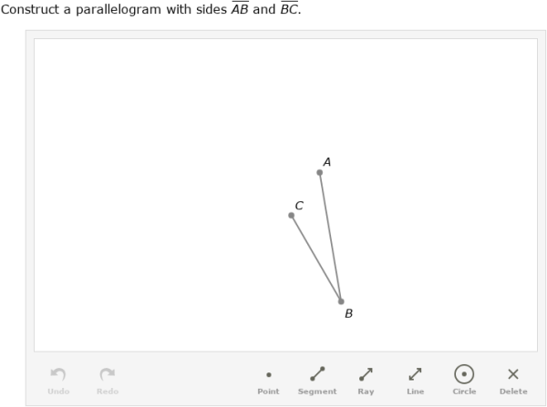 IXL - Construct parallel lines (Year 9 maths practice)