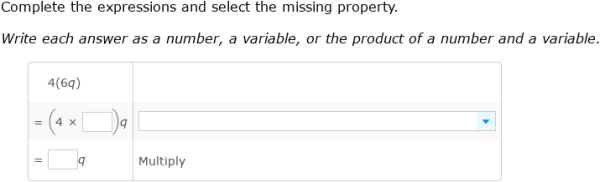 IXL - Write equivalent expressions using properties (Year 8 maths practice)
