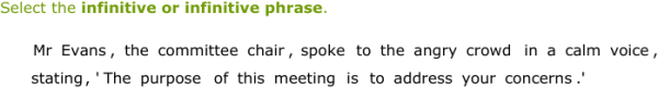 IXL - Identify infinitives and infinitive phrases (Year 13 English ...