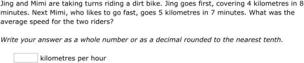 IXL - Rate of travel: word problems (Year 10 maths practice)