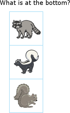 IXL - Top, middle and bottom (Year 1 maths practice)