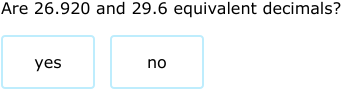 IXL - Equivalent decimals (Year 6 maths practice)