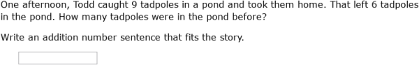 IXL - Write the addition sentence - sums to 20 (Year 3 maths practice)