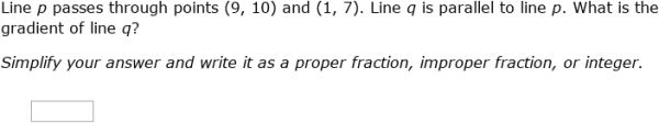 IXL - Gradients of parallel lines (Year 10 maths practice)