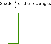IXL - Show fractions: area models (Year 4 maths practice)