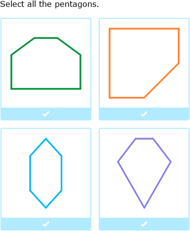 IXL - Identify polygons (Year 4 maths practice)