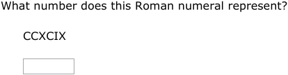 IXL - Roman numerals (Year 6 maths practice)