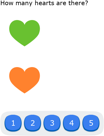 IXL - Count shapes - up to 5 (Reception maths practice)