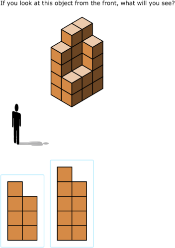 IXL - Front, side and top view (Year 9 maths practice)