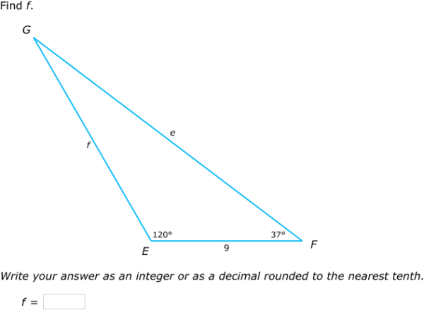 IXL - Sine Rule (Year 13 maths practice)