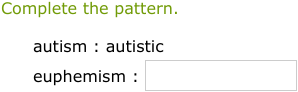 IXL - Word pattern analogies (Year 13 English practice)