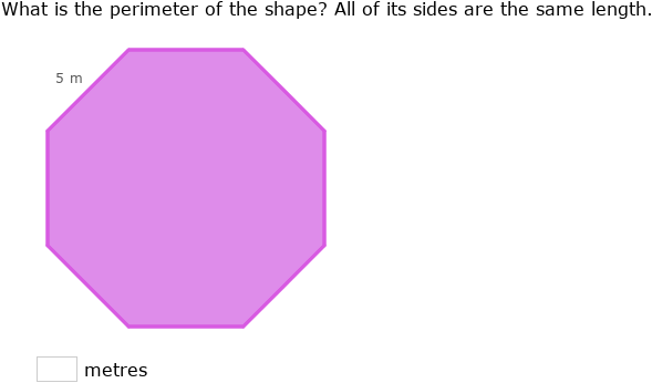 IXL - Perimeter of polygons (Year 5 maths practice)