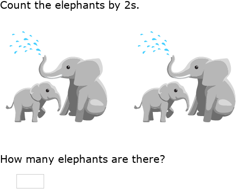 IXL - Count by 2s (Reception maths practice)