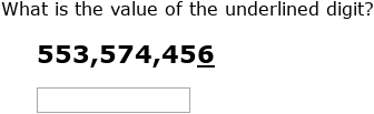IXL - Place values in whole numbers (Year 7 maths practice)