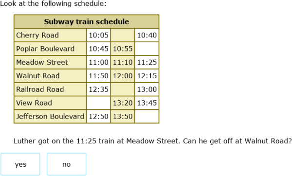 IXL - Schedules - 24-hour time (Year 6 maths practice)