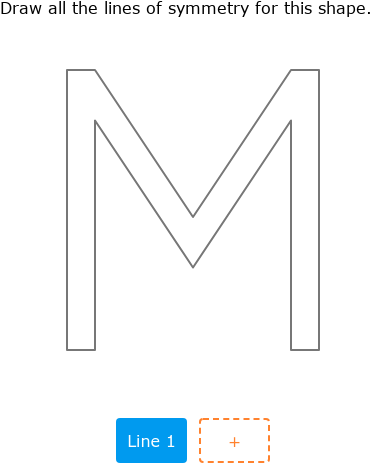 IXL - Draw lines of symmetry (Year 3 maths practice)