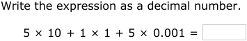 IXL - Convert decimals between standard and expanded form (Year 6 maths ...