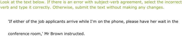 IXL - Identify and correct errors with indefinite pronoun-verb ...