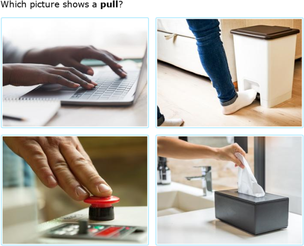 IXL - Push and pull (Year 2 science practice)