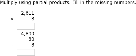 IXL - Multiply 1-digit numbers by multi-digit numbers using partial ...