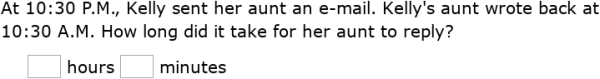 IXL - Elapsed time II (Year 2 maths practice)