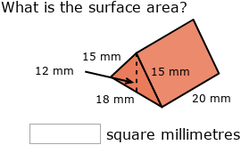 IXL - Surface area of triangular prisms (Year 7 maths practice)