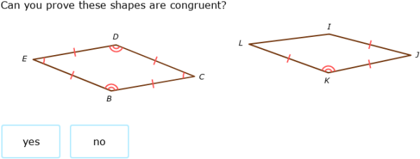 IXL - Identify congruent figures (Year 10 maths practice)