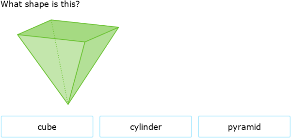 IXL - Name the three-dimensional shape (Year 2 maths practice)
