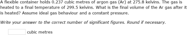IXL - Charles's Law: volume and temperature relationship of gases (Year ...