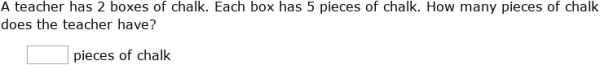 IXL - Multiplication word problems (Year 4 maths practice)