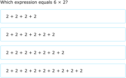 IXL - Relate addition and multiplication (Year 4 maths practice)
