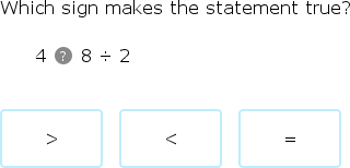IXL - Inequalities with division (Year 5 maths practice)