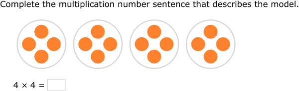IXL - Write multiplication sentences for equal groups (Year 2 maths ...