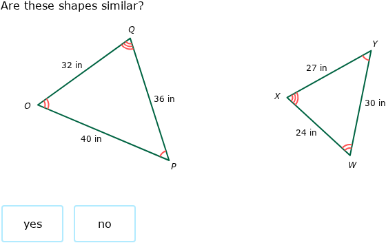 IXL - Identify similar and congruent triangles (Year 9 maths practice)