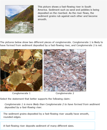 IXL - How do sedimentary rocks form? (Year 6 science practice)