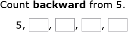 IXL - Count forward and backward - up to 10 (Reception maths practice)