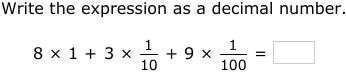 IXL - Convert decimals between standard and expanded form using ...