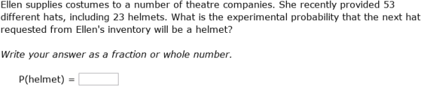 IXL - Experimental probability (Year 8 maths practice)