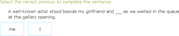 IXL - Compound subjects and objects with 'I' and 'me' (Year 9 English ...