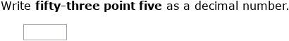 IXL - Understanding decimals expressed in words: one decimal place ...