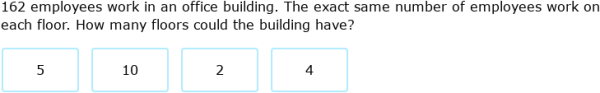 IXL - Divisibility rules: word problems (Year 5 maths practice)