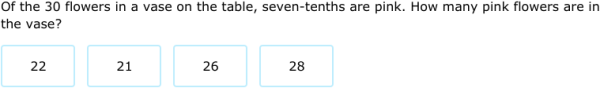 IXL - Fractions of a number: word problems (Year 7 maths practice)