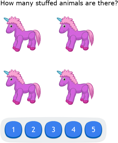 IXL - Count objects - up to 5 (Reception maths practice)